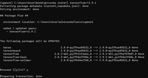 How To Update TensorFlow In The Anaconda Environment Delft Stack