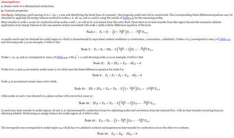 apply the finite difference method for each node in