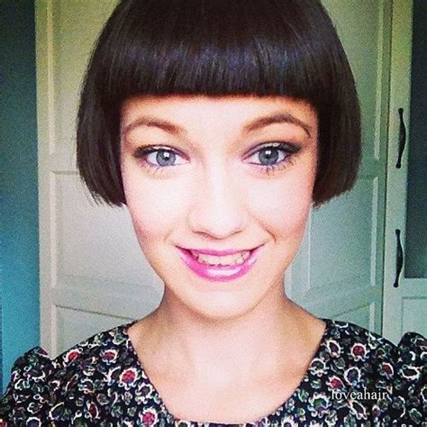 Micro Bob Bob Haircut With Bangs Hairstyles With Bangs Short Hair Styles