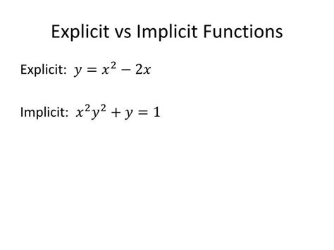 ppt explicit vs implicit functions powerpoint presentation free download id 2752802