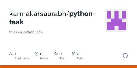 Python Task TUPLE TASK Ipynb At Main Karmakarsaurabh Python Task GitHub