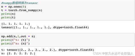 pytorch官方教程中文版（一）pytorch介绍 csdn博客