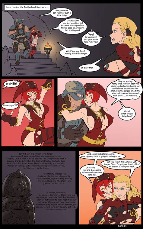 Post 1784200 Astrid Babette Breton Cicero Comic Darkbrotherhood Dragonborn Markydaysaid Rule