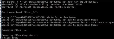 how to manually install windows updates from cab and msu files windows os hub