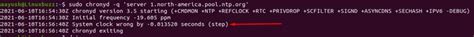 How To Sync Time On Linux System Using Chrony