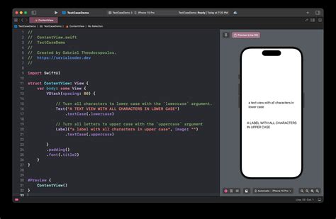 understanding text case and capitalization in swiftui serialcoder dev