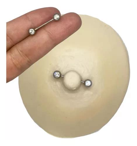 Piercing Mamilo Titânio Pedra Parcelamento Sem Juros