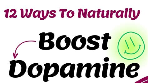 Natural Ways To Boost Dopamine And Improve Your Mood And Motivation