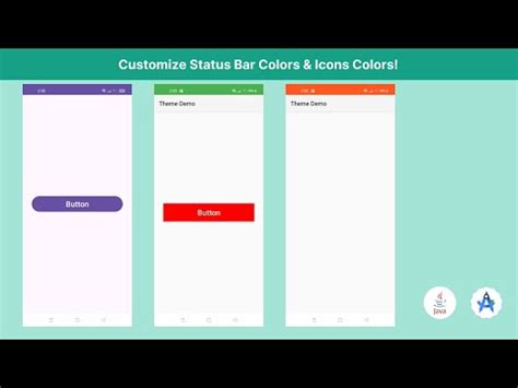 How To Change Status Bar Color And Status Bar Icons Color In Android