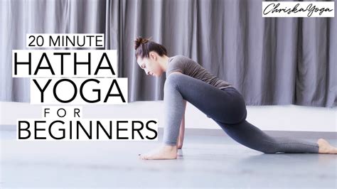 Hatha Yoga For Beginners 20 Min Gentle Beginners Yoga Class Chriskayoga Youtube