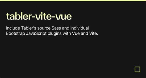 Tabler Vite Vue Codesandbox
