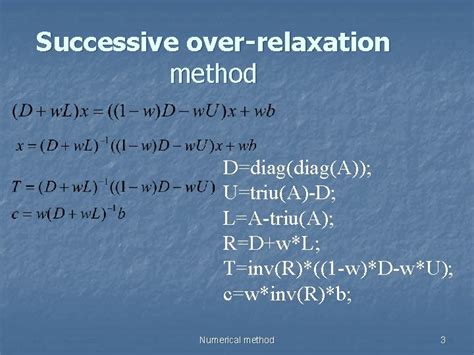 lecture 11 ii iterative approaches for solving linear