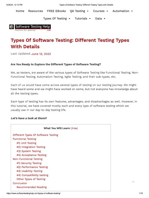 software testing pdf