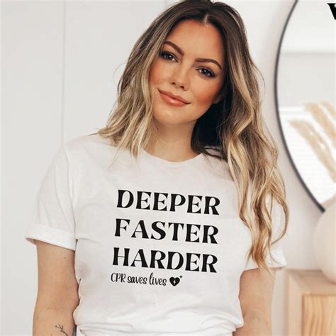 Deeper Harder Faster Svg Etsy