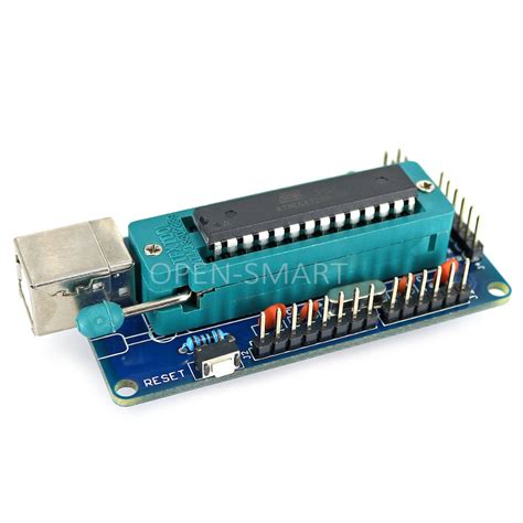 open smart r3 diy module atmega328p programmer development board built pfdeal