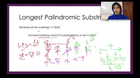 longest palindromic substring leetcode 5 live coding session youtube