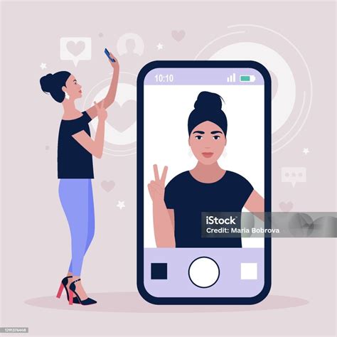 Selfie Stock Illustration Download Image Now Adult Adults Only Art Istock