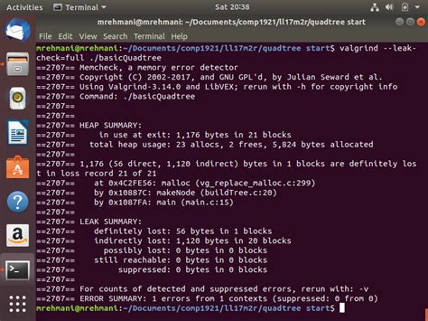 C Valgrind Showing Memory Leaks How Do I Stop The Leak Stack Overflow
