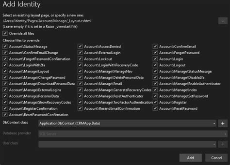 how to add authentication in asp core 6 mvc project using identity
