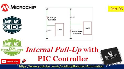 06 Internal Pull Up With PIC Controller YouTube