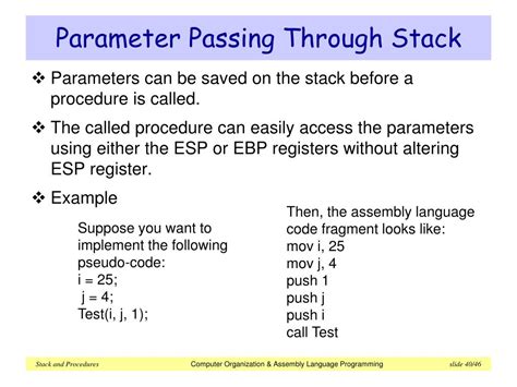 ppt stack and procedures powerpoint presentation free download id 5682659