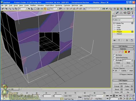 3DS Max Intro To Editable Polygon Object YouTube