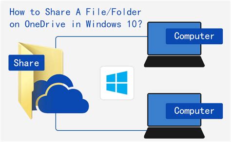 how to share files or folders on onedrive in windows 10
