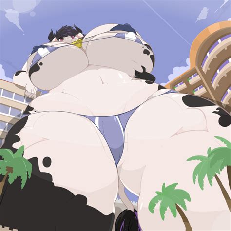 Rule 34 11 1girls 2019 Anthro Big Breasts Bikini Blacklight Character Bovid Bovine Breasts