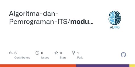 GitHub Algoritma Dan Pemrograman ITS Modul Abmas 2023