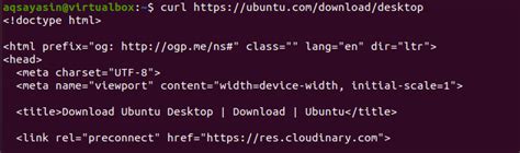 Linux Curl Command With Examples
