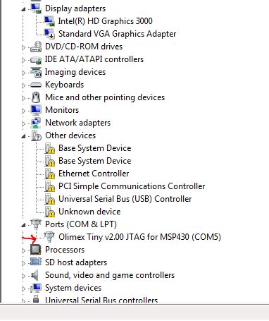 CCS MSP430F2618 MSP430 Error Initializing Emulator No USB FET Was