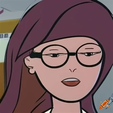 Cartoon Scene Made Of Daria Morgendorffer Glasses Identical To Source Manhwa Sorayama