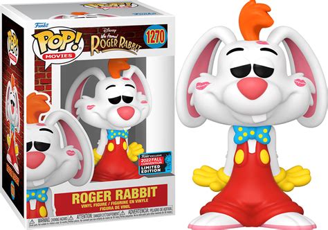 Funko Pop Movies Who Framed Roger Rabbit Roger Rabbit With Kisse — The Pop Plug