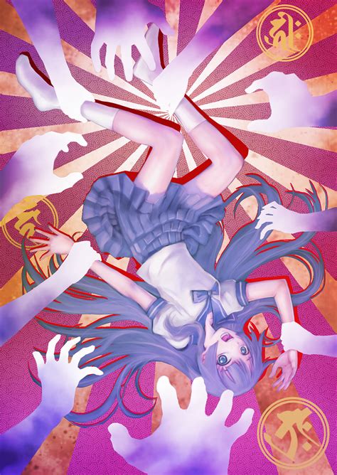 Senjougahara Hitagi Monogatari And 1 More Drawn By Yusao Danbooru
