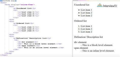Html And Html5 Most Asked Interview Questions Lemborco