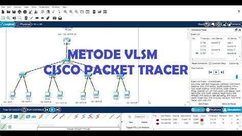 Pengalamatan Jaringan Dengan Metode VLSM Menggunakan Aplikasi Cisco