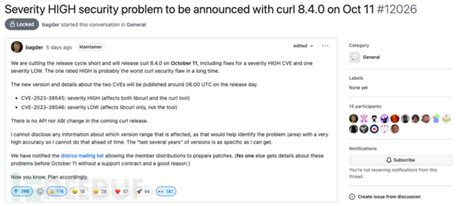 准备熬夜加班curl libcurl 高危漏洞明日公布 FreeBuf网络安全行业门户
