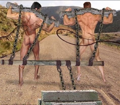 Naked White Male Slaves Cumception