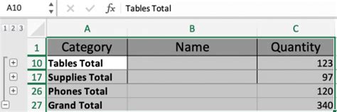 how to apply colors to subtotal rows in excel in excel