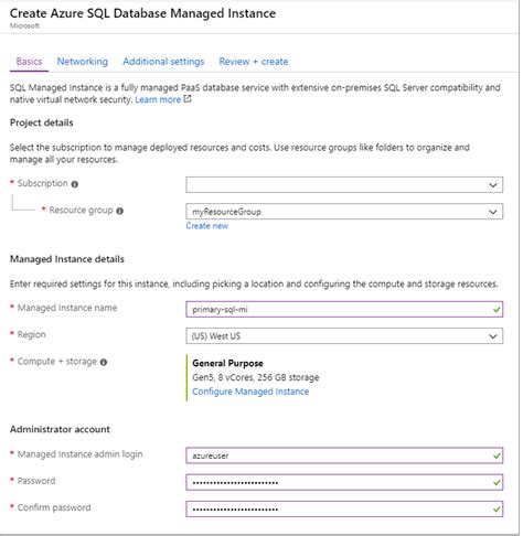 Tutorial Add Sql Managed Instance To A Failover Group Azure Sql Managed Instance Microsoft