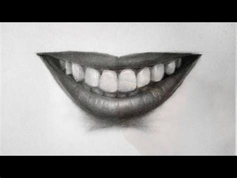 How To Draw A Smiling Mouth Step By Step