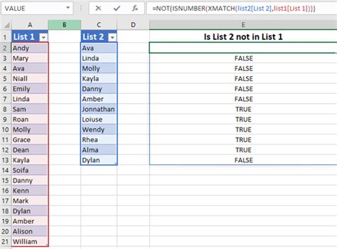 ultimate guide compare two lists or datasets in excel the excel club