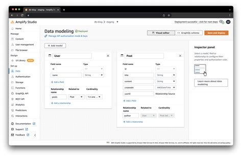 Introduction To AWS Amplify Studio DB Services