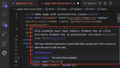 Extensi N Microsoft Edge Devtools Para Visual Studio Code Microsoft