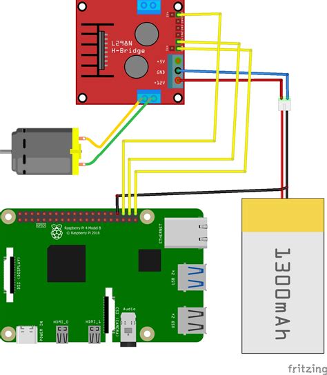 Controlling A DC Motor With Raspberry Pi4 Hackster Io