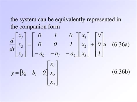 ppt chapter 6 feedback linearization powerpoint presentation free download id 519677