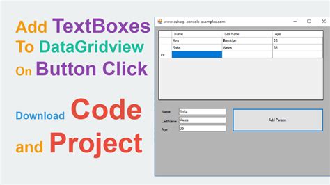 C How To Update Selected Datagridview Row With Textbox Using Add And Inputboxes In Vrogue