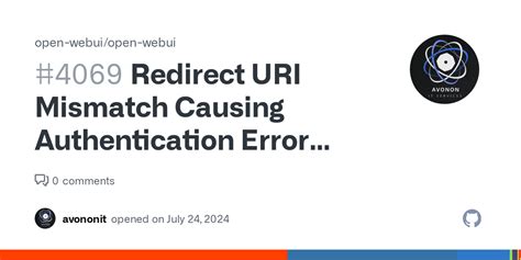 Redirect URI Mismatch Causing Authentication Error Due To Instead