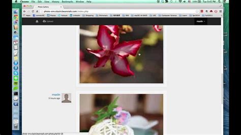 photo gallery content management system php mysql youtube