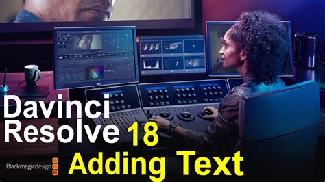 Davinci Resolve 18 For Beginners Adding Text Part 10 Of 15 YouTube